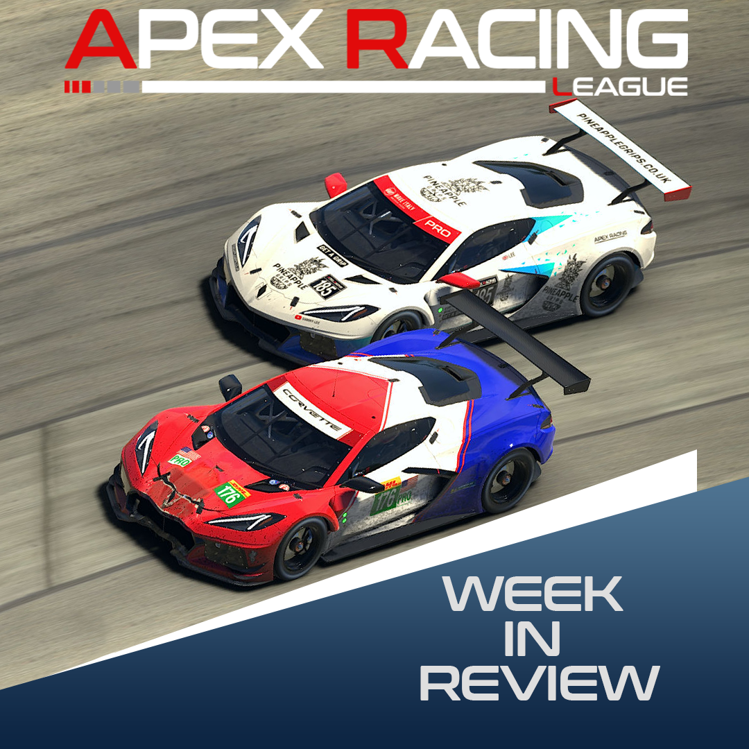iRacing Apex Racing League Weekly Round Up - 7th June 2021