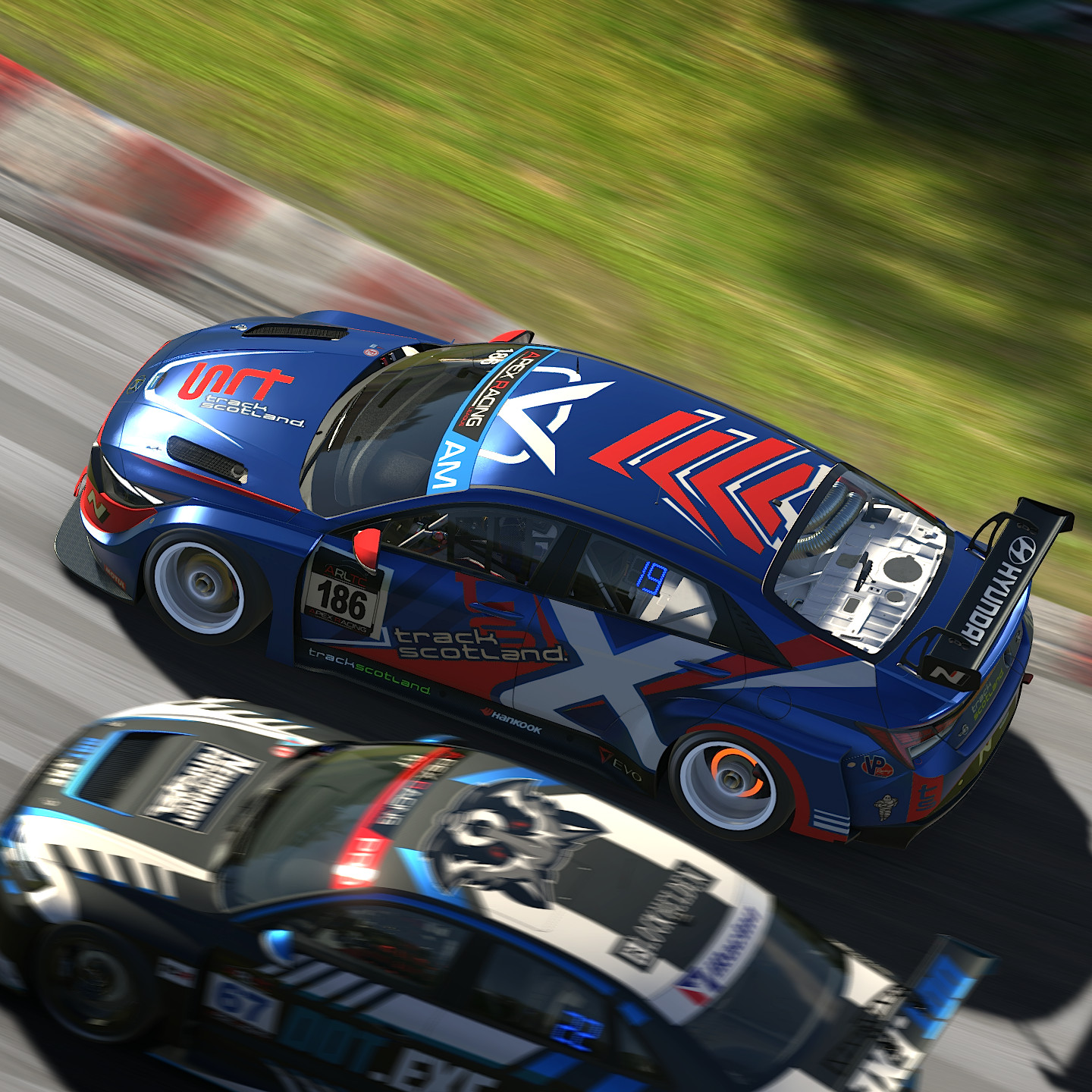 iRacing | Apex Racing League iRacing TCR Britain | R8 Brands Hatch